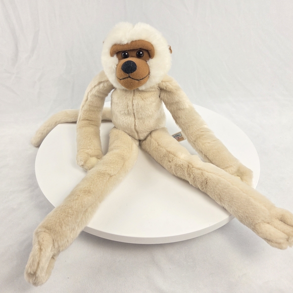 Toys | 21 Toys R Us Animal Alley Hanging Monkey Beige Tan Plush Long ...